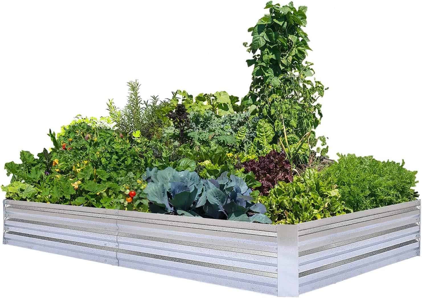 Best 12in. Deep Planter Box: Galvanized Steel - TheVitalDen